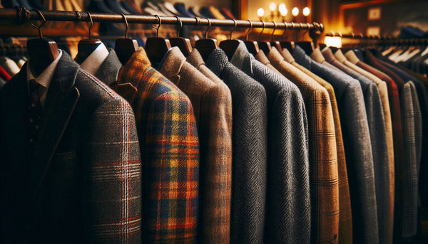 Ontdek de Tijdloze Elegantie van Harris Tweed Colberts | EcoGents