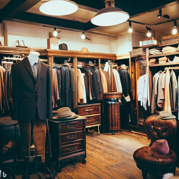 The charm of second -hand men's clothing | Ecogents – EcoGents